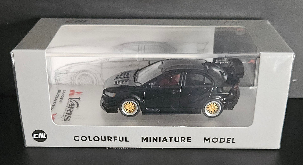 CM Model Varis Mitsubishi Lancer Evo IX - Black – PSI Collectibles