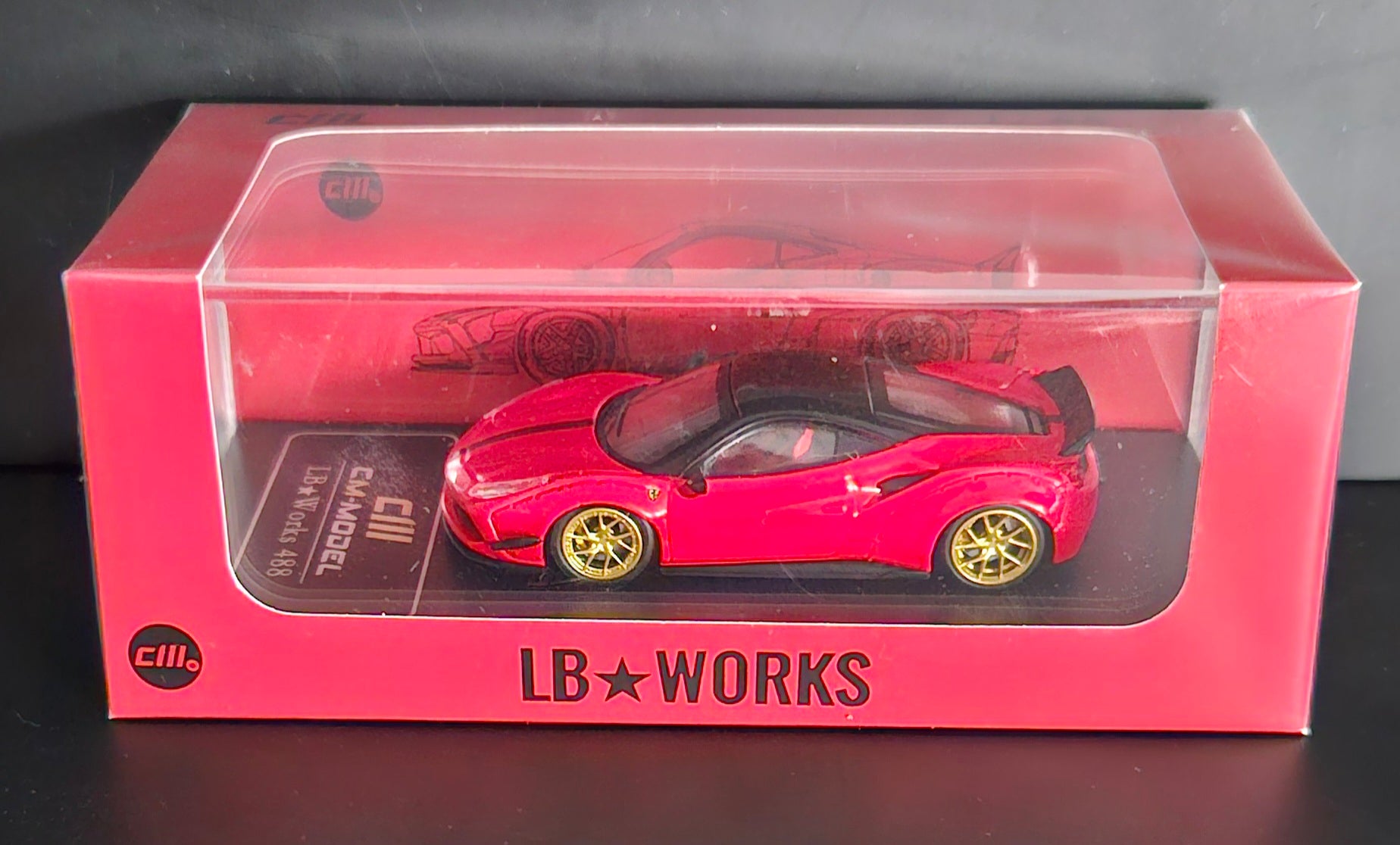 CM Model LB Works Ferrari 488 - Red – PSI Collectibles