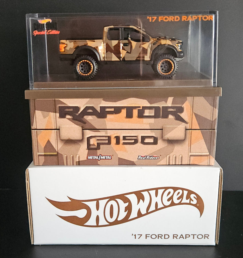 Hot Wheels RLC Camouflage '17 Ford Raptor – PSI Collectibles