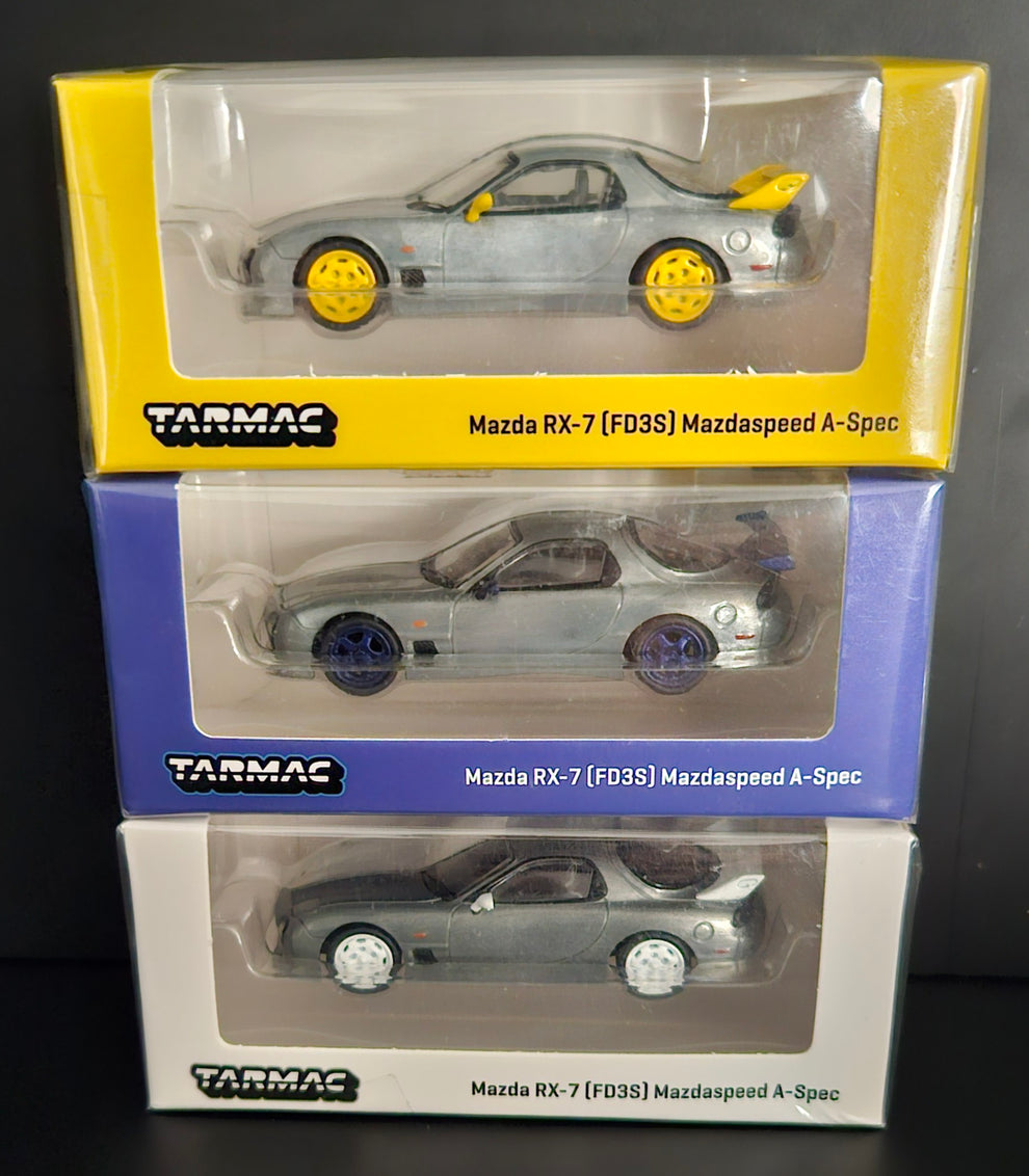 Tarmac Mazda RX-7 FD3S Mazdaspeed A-spec CHASES – PSI Collectibles